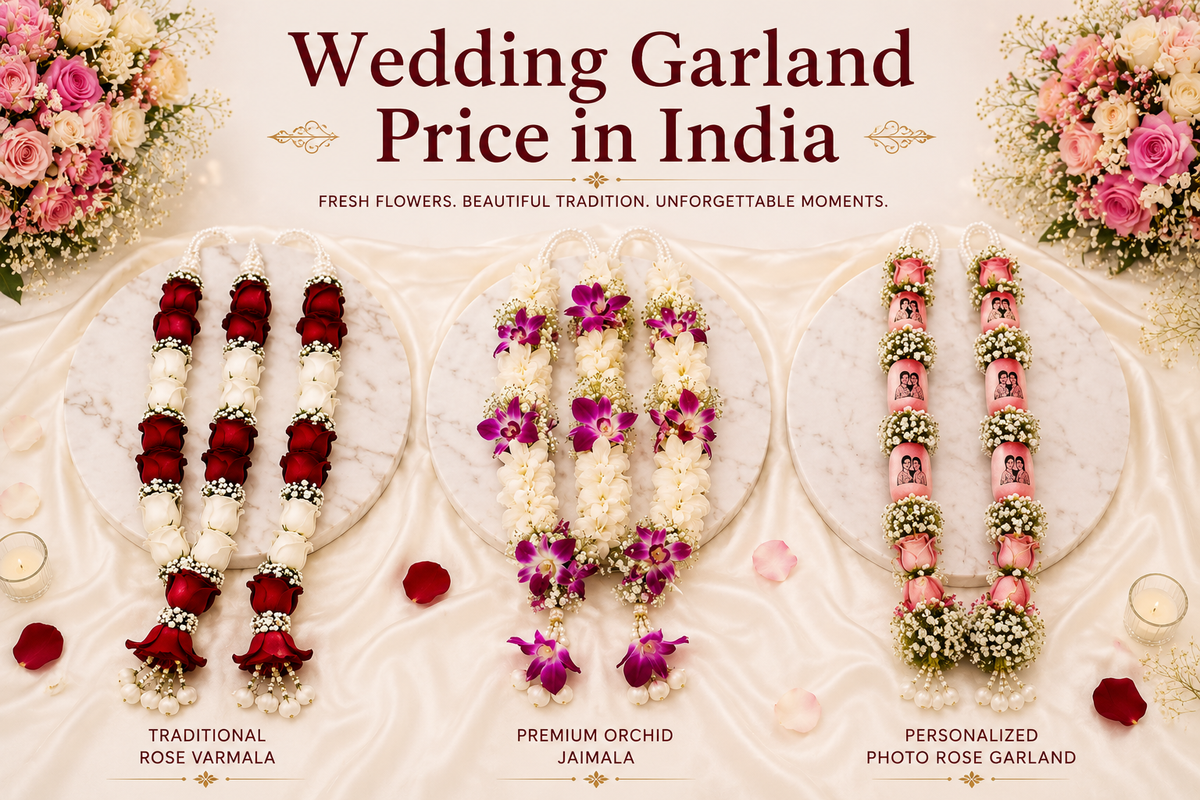 Wedding Garland Price in India 2026: Varmala Cost Guide – Floral Hub